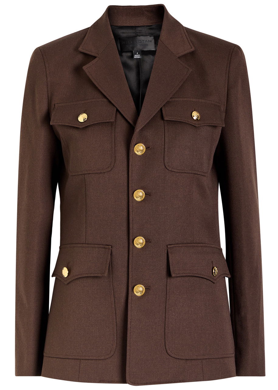 NILI LOTAN Nelson Wool Jacket | endource