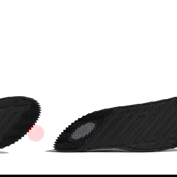 FitFlop GEN-FF Mens Stripy-Webbing Strappy Slides Polyester | endource