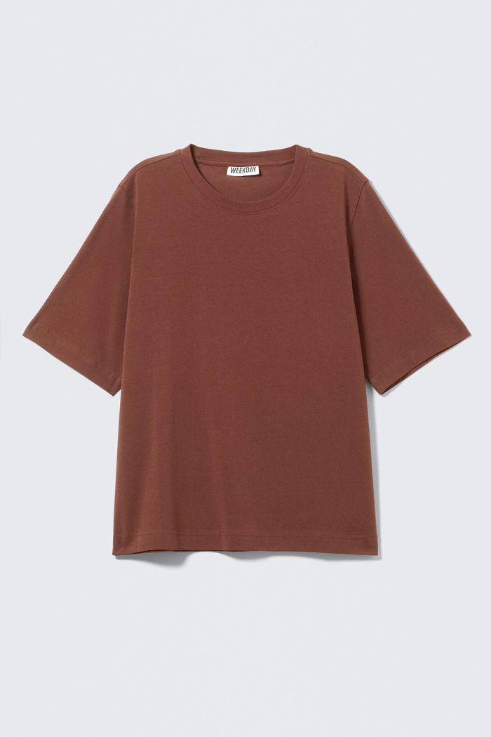 WEEKDAY Perfect Boxy T-Shirt | endource