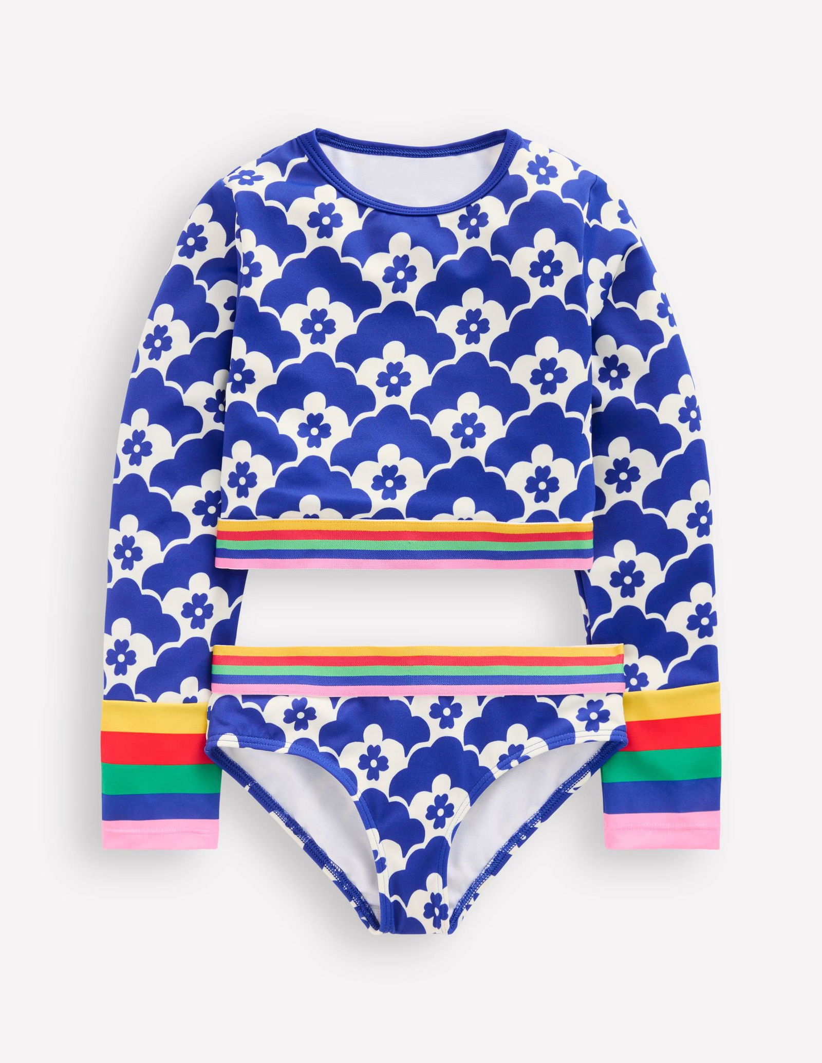 BODEN Cropped Rash Vest Set | endource