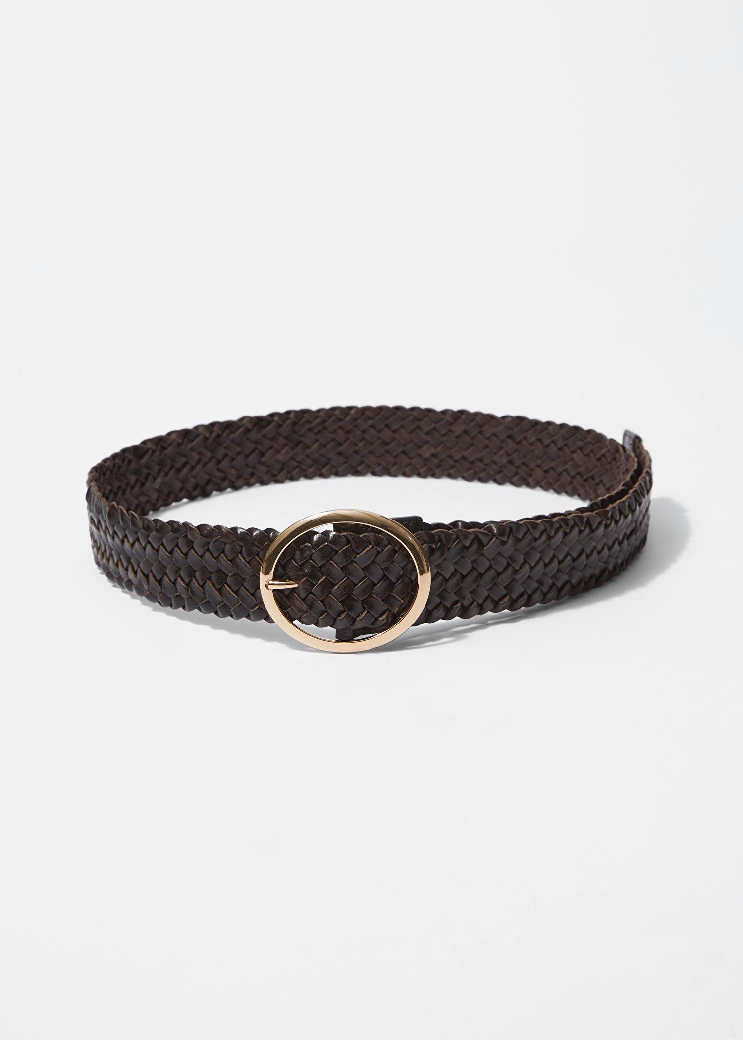 & OTHER STORIES Woven Leather Belt | endource