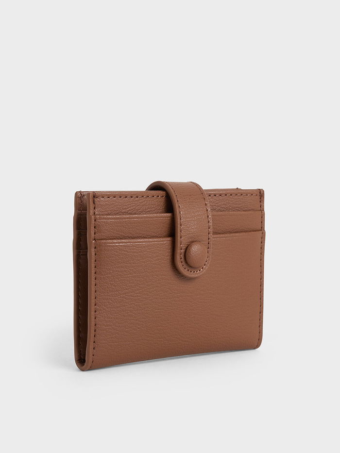 CHARLES & KEITH Bliss Snap Button Card Holder | endource