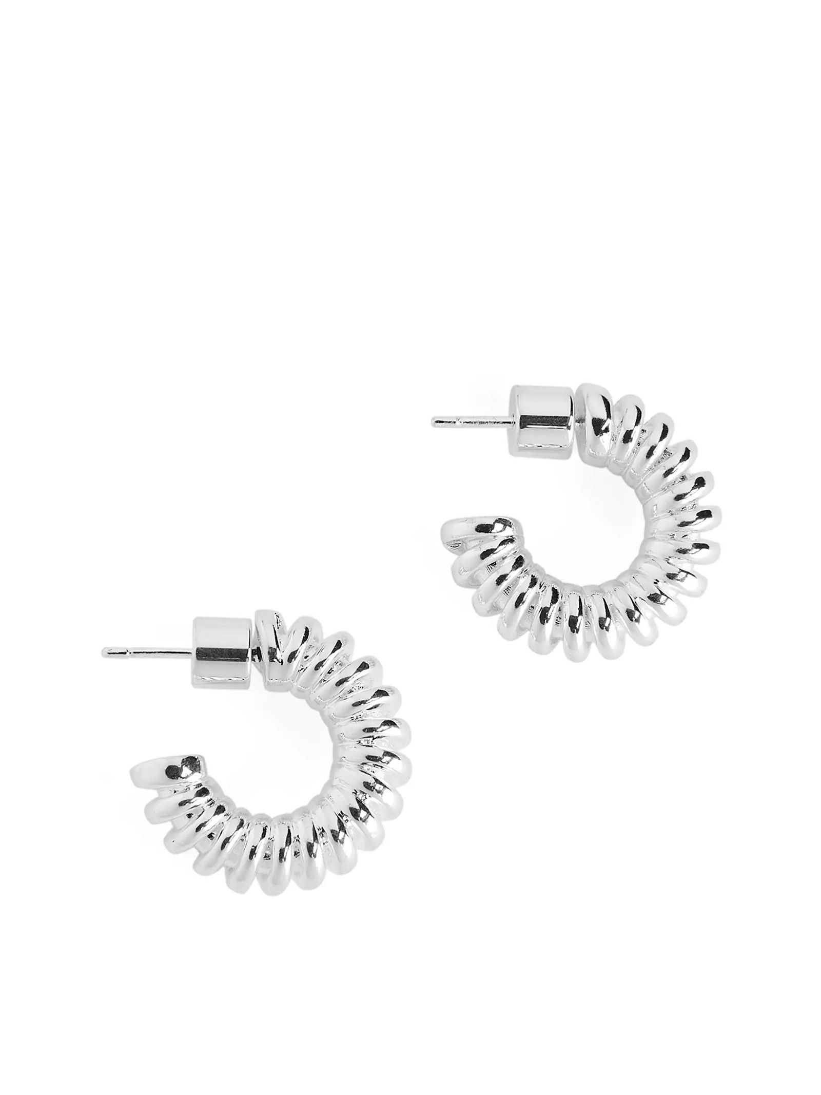 ARKET Mini Twisted Hoop Earrings | endource