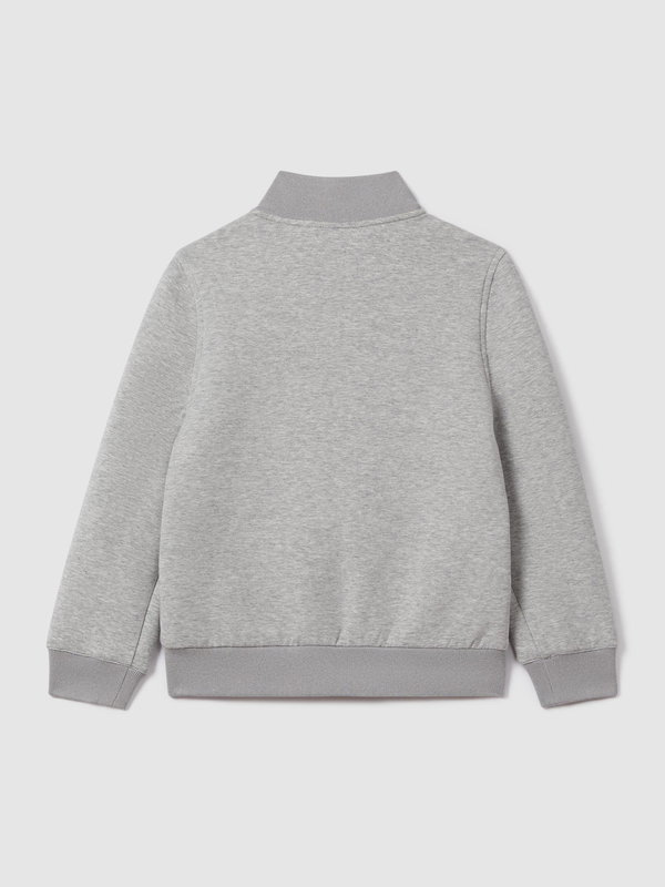 REISS Funnel Neck Quilted Hybrid Jacket | endource