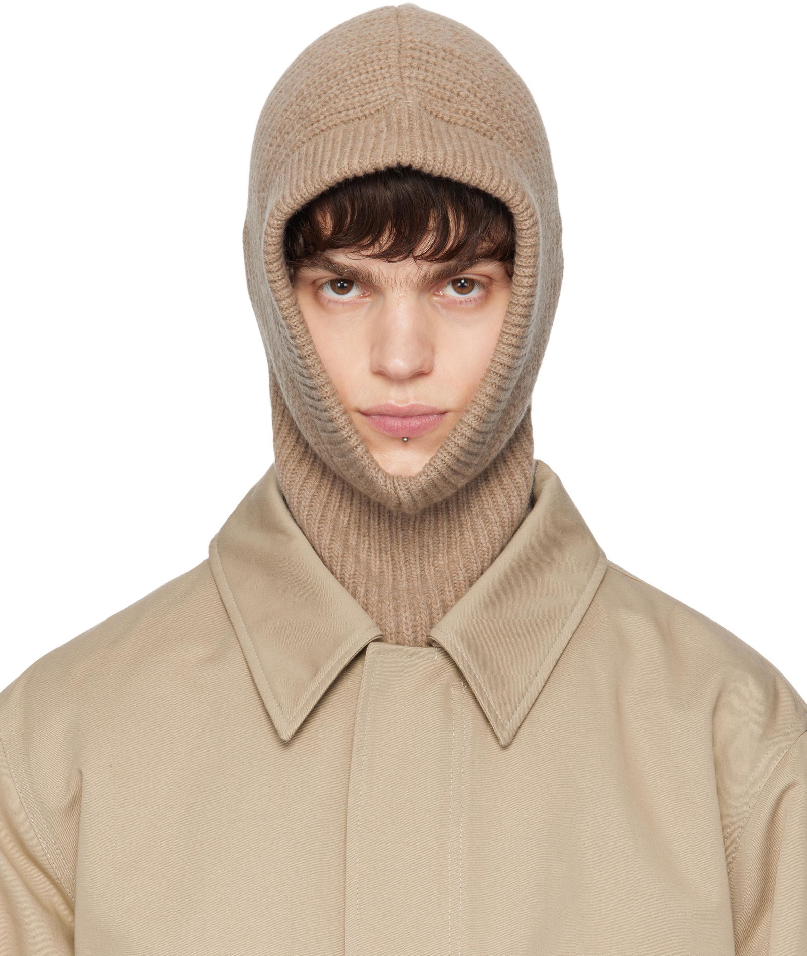 LEMAIRE Hood Lambswool Balaclava | endource