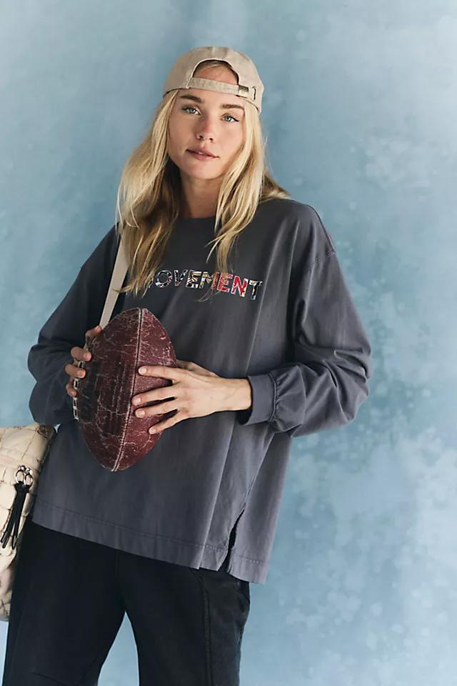 FREE PEOPLE FP Movement - Hustle Logo Layer in Wildflower Logo Combo ...