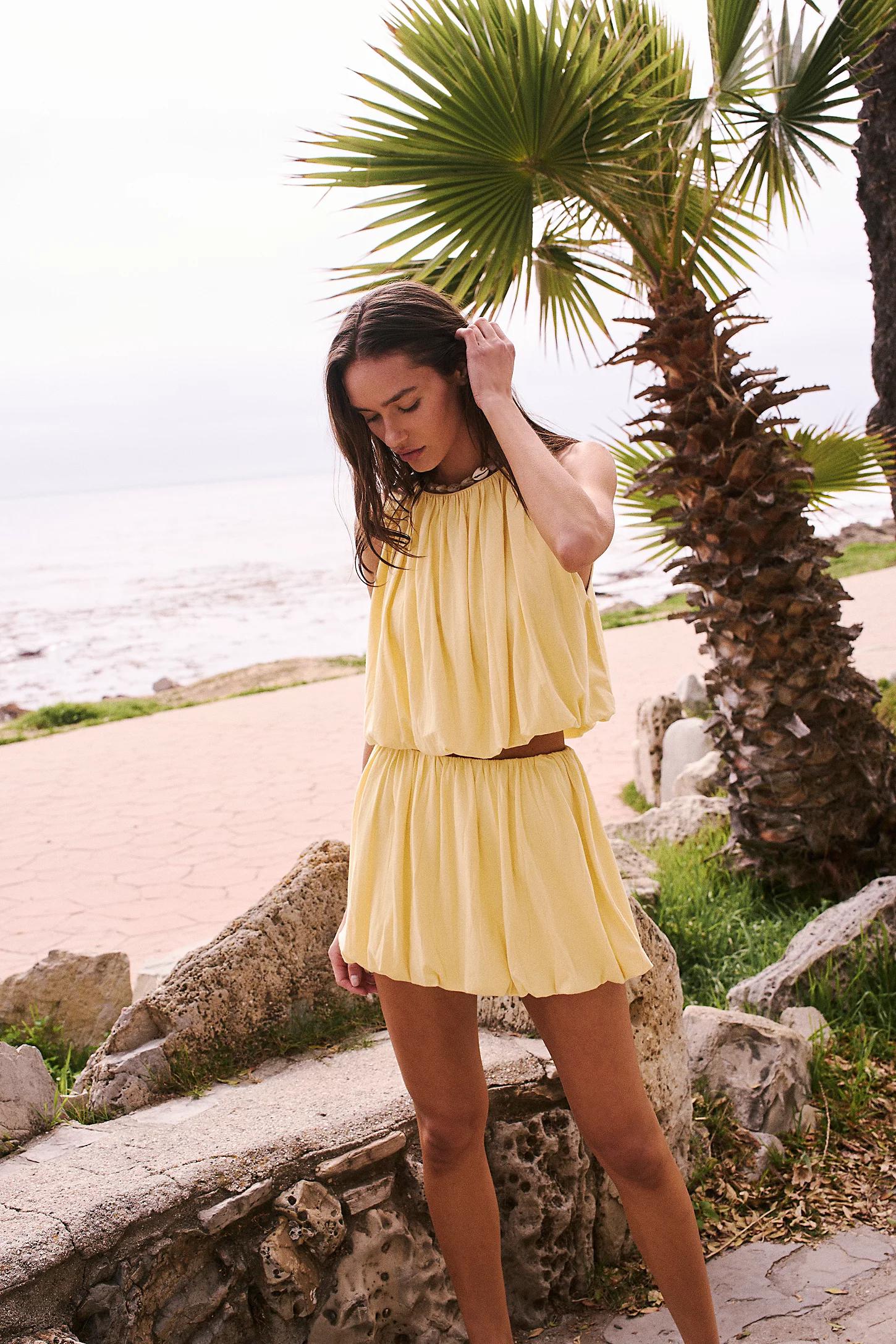 FREE PEOPLE free-est - Lydia Set in Banana Cream | endource