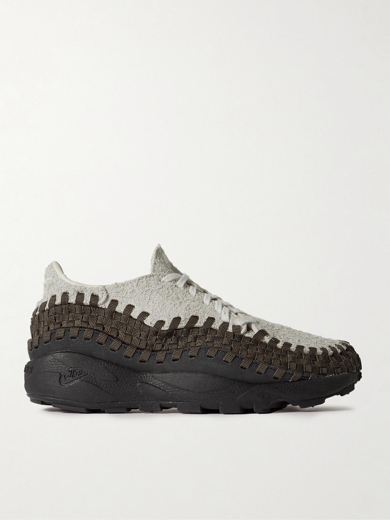 NIKE Air Footscape Webbing Suede Sneakers | endource