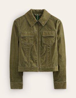BODEN Cord Zip Through Jacket | endource