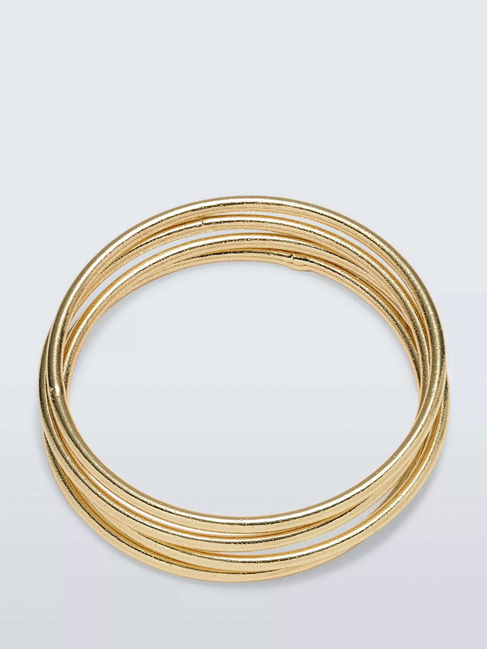 JOHN LEWIS Highly Polished Textured Bangles | endource