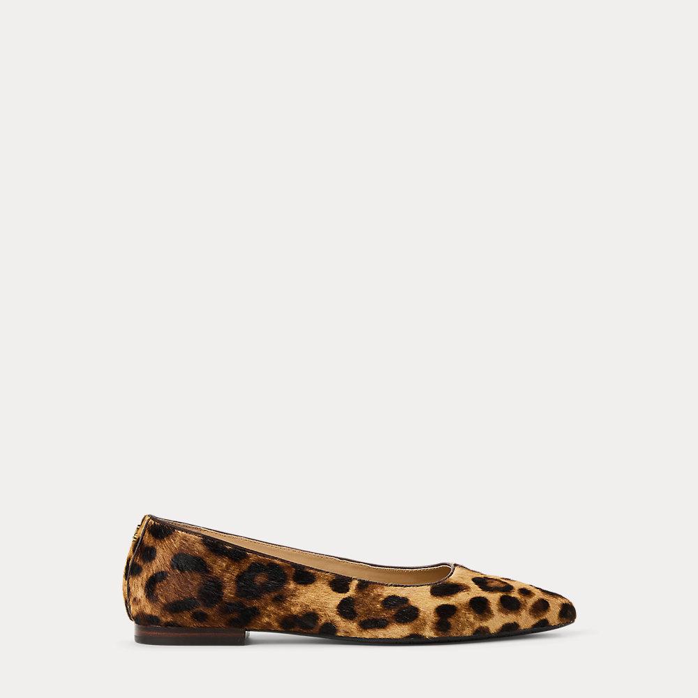LAUREN RALPH LAUREN Londyn Print Haircalf Ballet Flat | endource