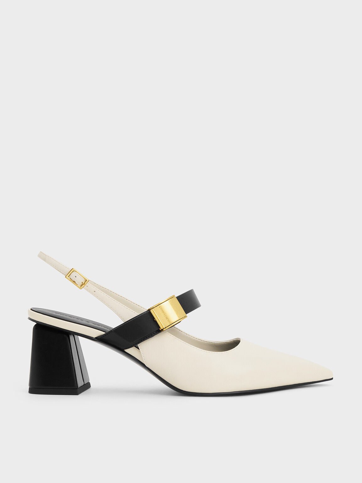 CHARLES & KEITH Yvette Mary Jane Slingback Pumps | endource