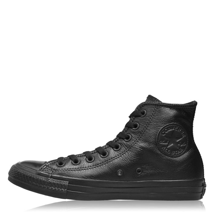 CONVERSE All Star Mono Leather High-Top Trainers | endource