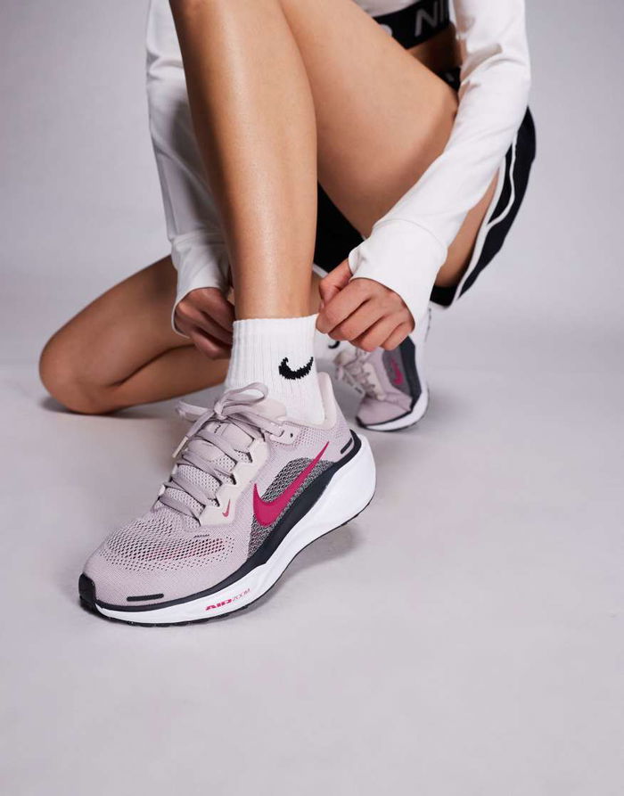 NIKE Running Air Zoom Pegasus 41 Trainers In Pink And Purple | endource