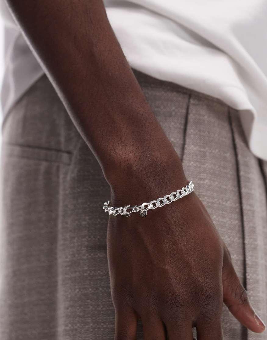 ARKET Sterling Silver Chunky Bracelet in SILVER | endource