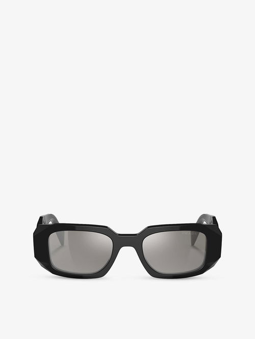 PRADA PR 17WS Rectangular-Frame Sunglasses | endource