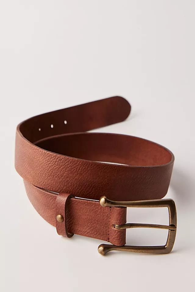 FREE PEOPLE Brooks Buckle Belt in Black | endource