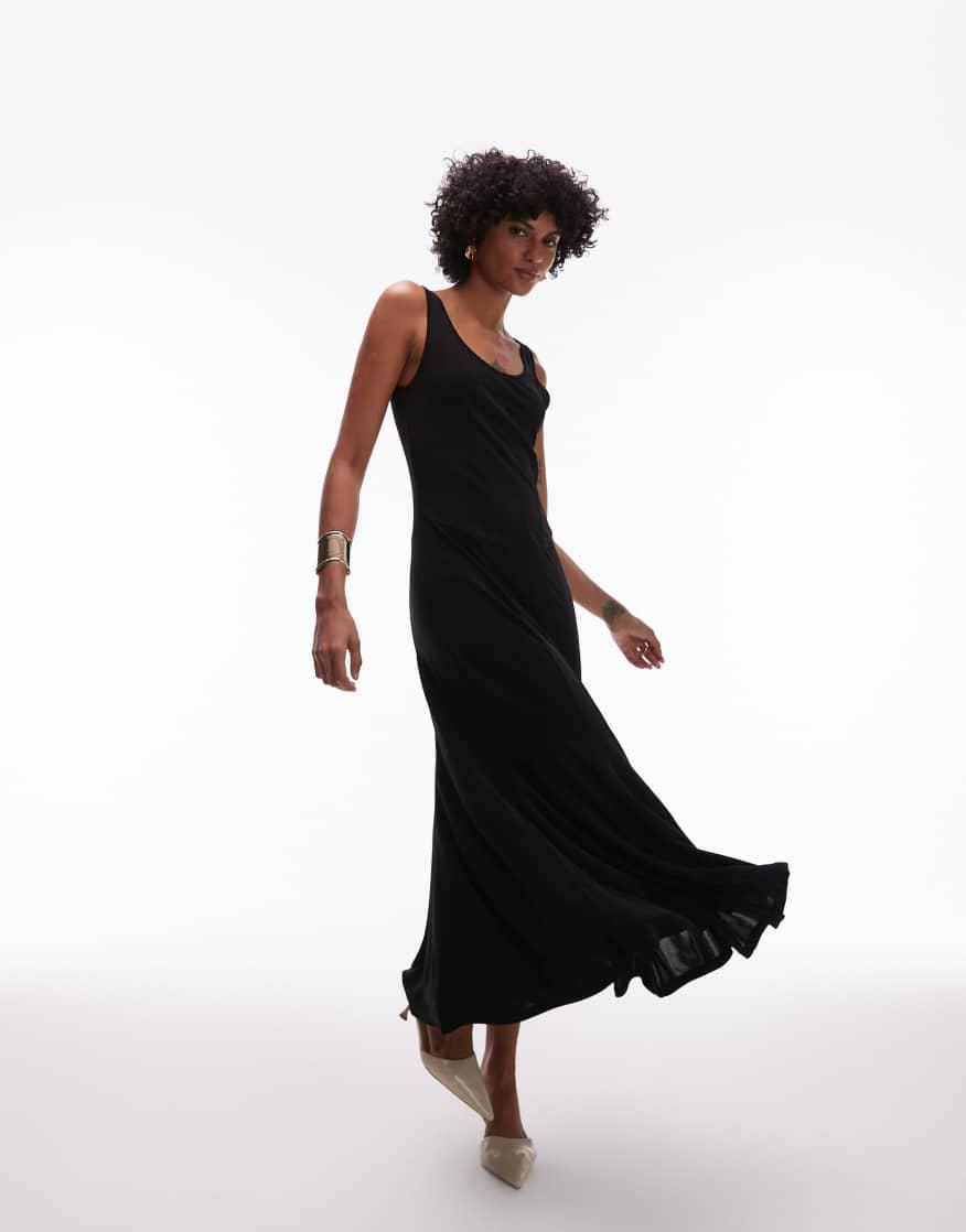 & OTHER STORIES Jersey Maxi Dress With Corset Bodice And Panels in ...
