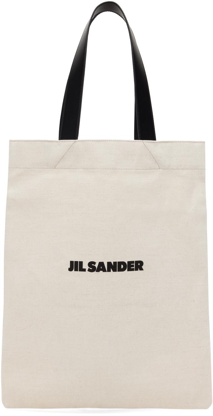 JIL SANDER Flat Shopper Medium Tote | endource