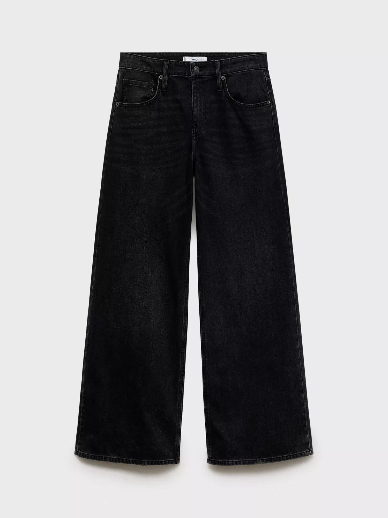 MANGO Annie Low Waist Wide Leg Jeans | endource