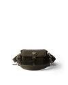 PRADA Explore Medium Re-nylon Shoulder Bag With Flap, Woman, Forest ...