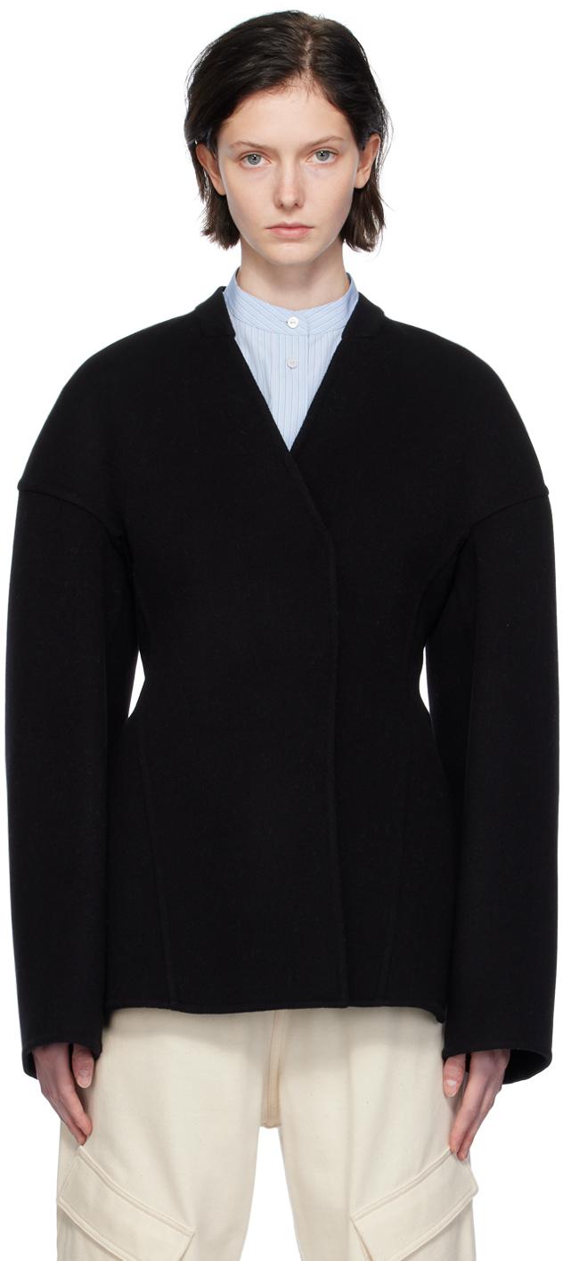 JIL SANDER Collarless Blazer | endource
