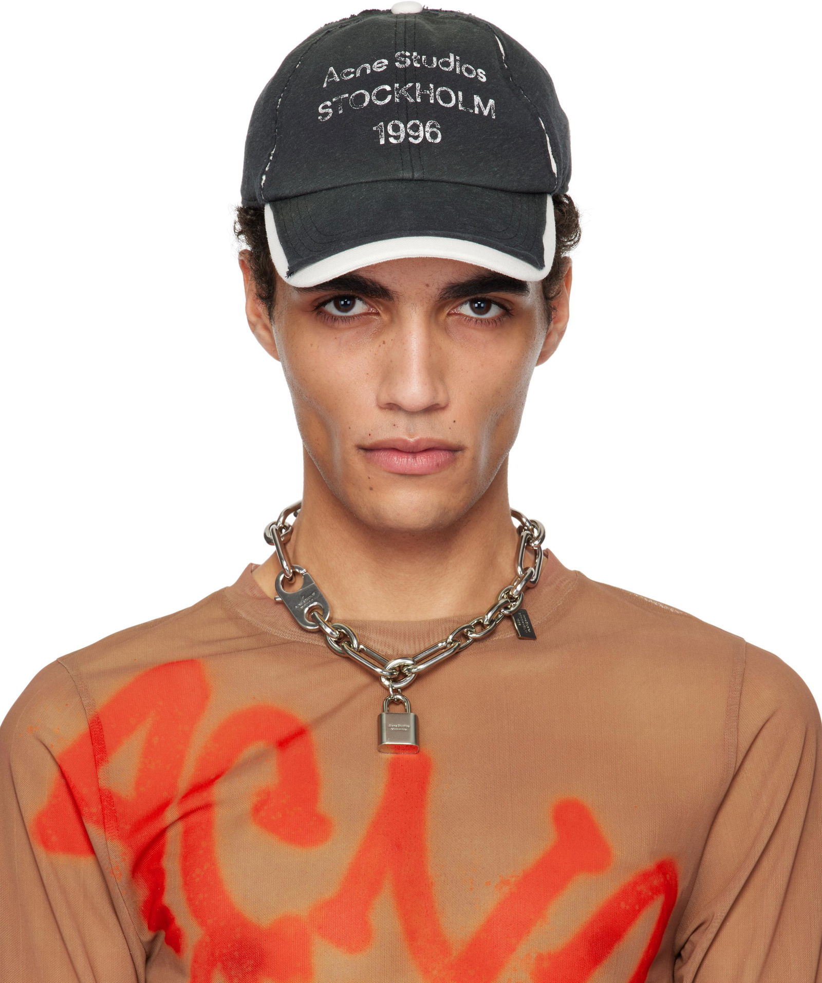 ACNE STUDIOS Logo Stamp Cap | endource