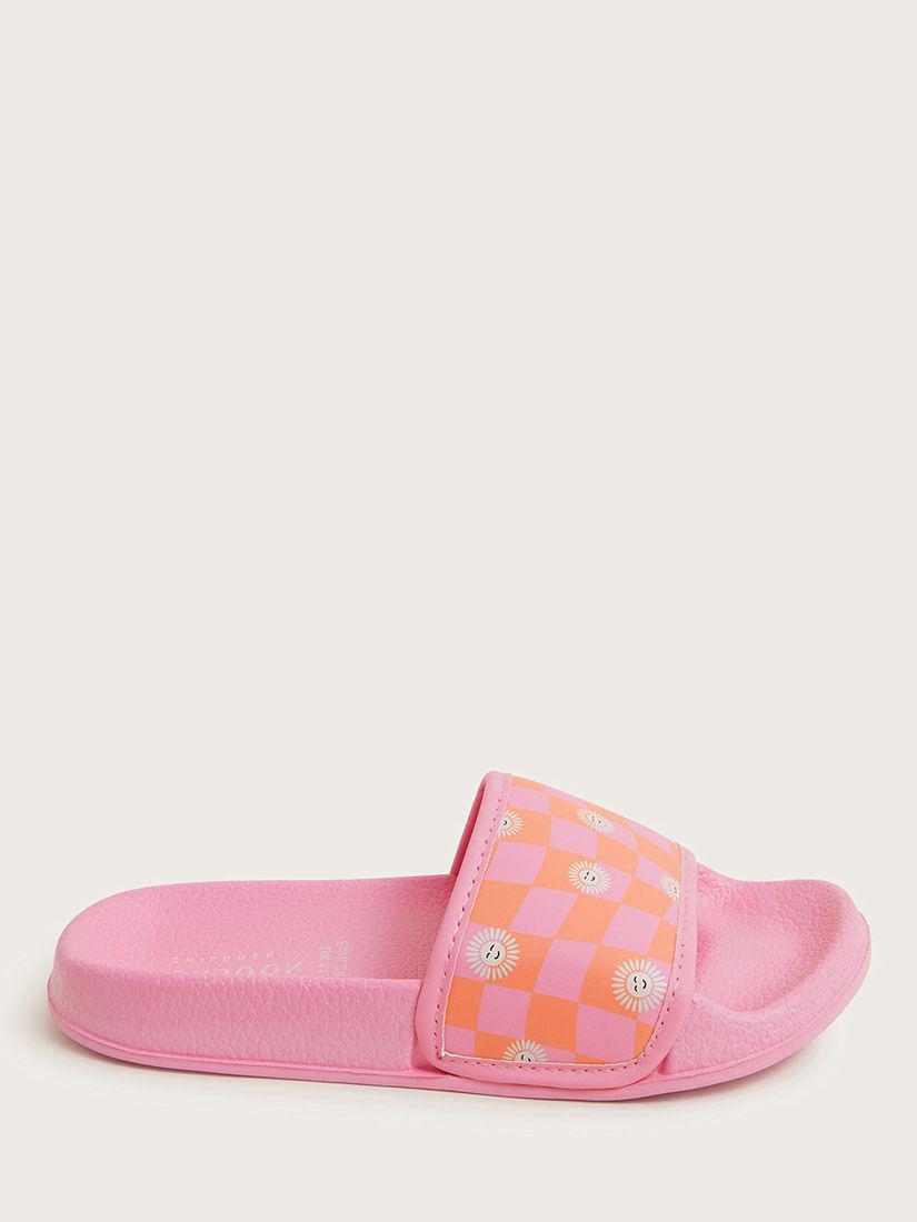 Monsoon Check Sliders in Pink | endource