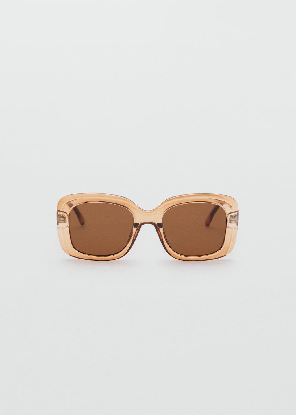 MANGO Squared Frame Sunglasses | endource