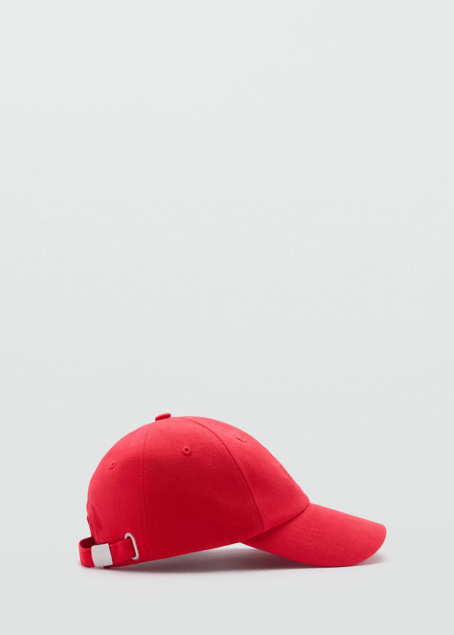 MANGO Embroidered Message Cap | Endource