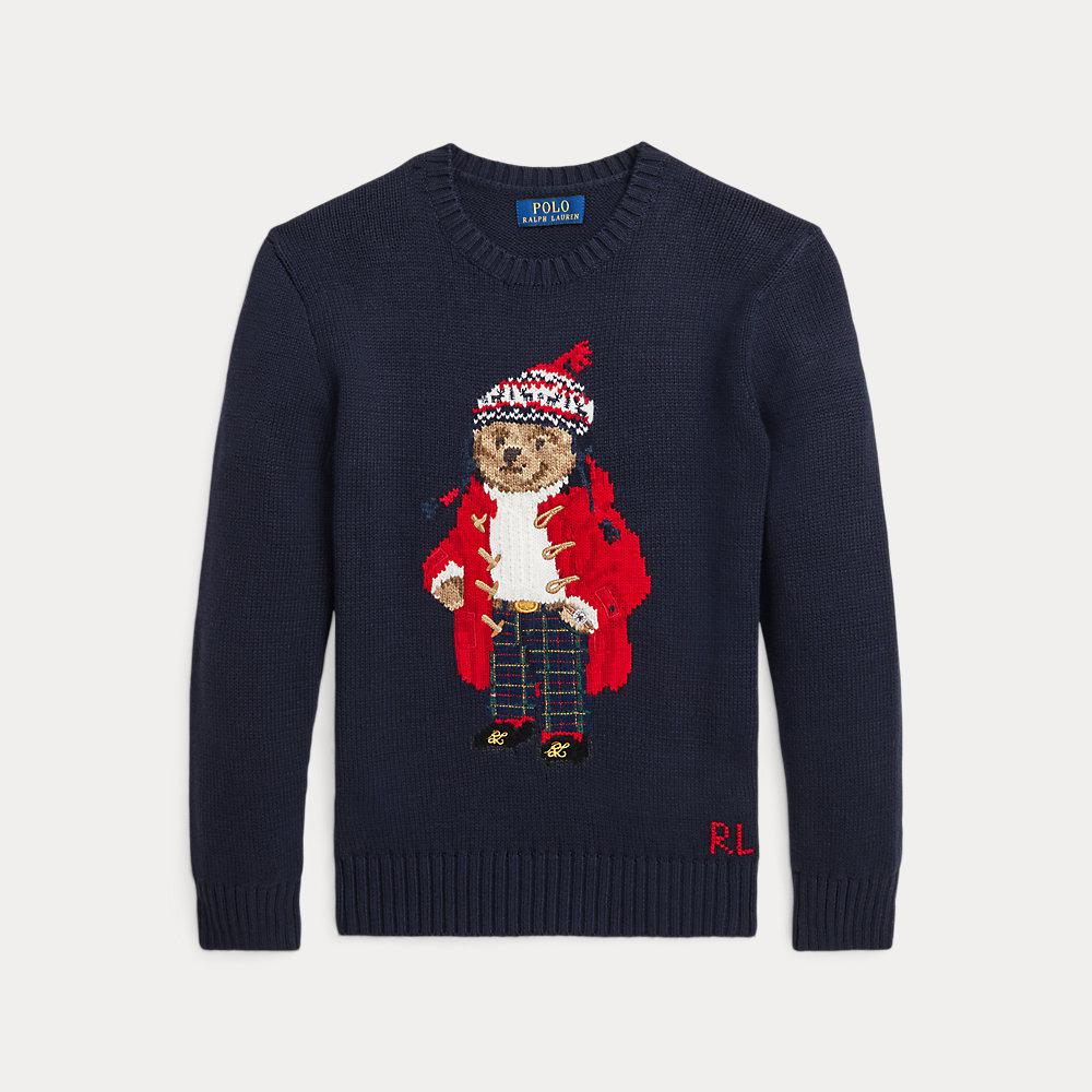 Fabelhafte Ralph Lauren Bear Jumper Bilder