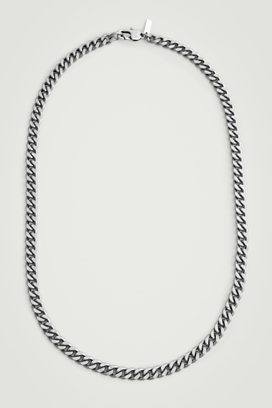 COS Chunky Curb-Chain Necklace | endource
