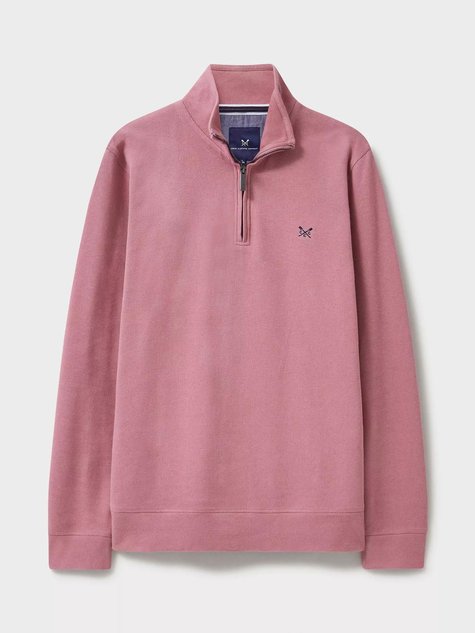 CREW CLOTHING Half Zip Sweatshirt | endource