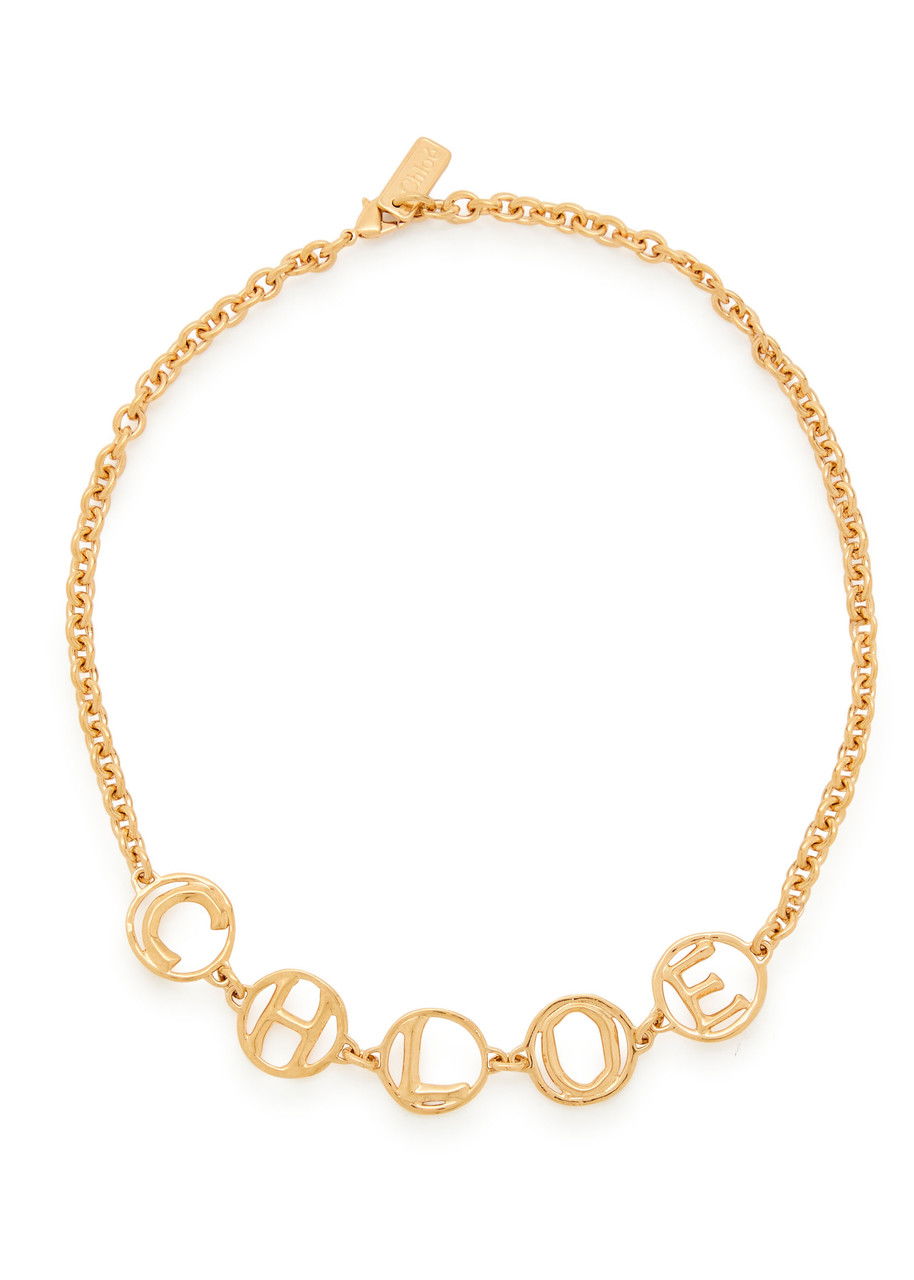 CHLOÉ The Chloé Script Necklace | endource