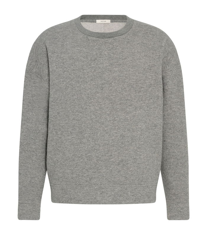THE ROW Sedrik Cashmere-Cotton Sweatshirt | endource
