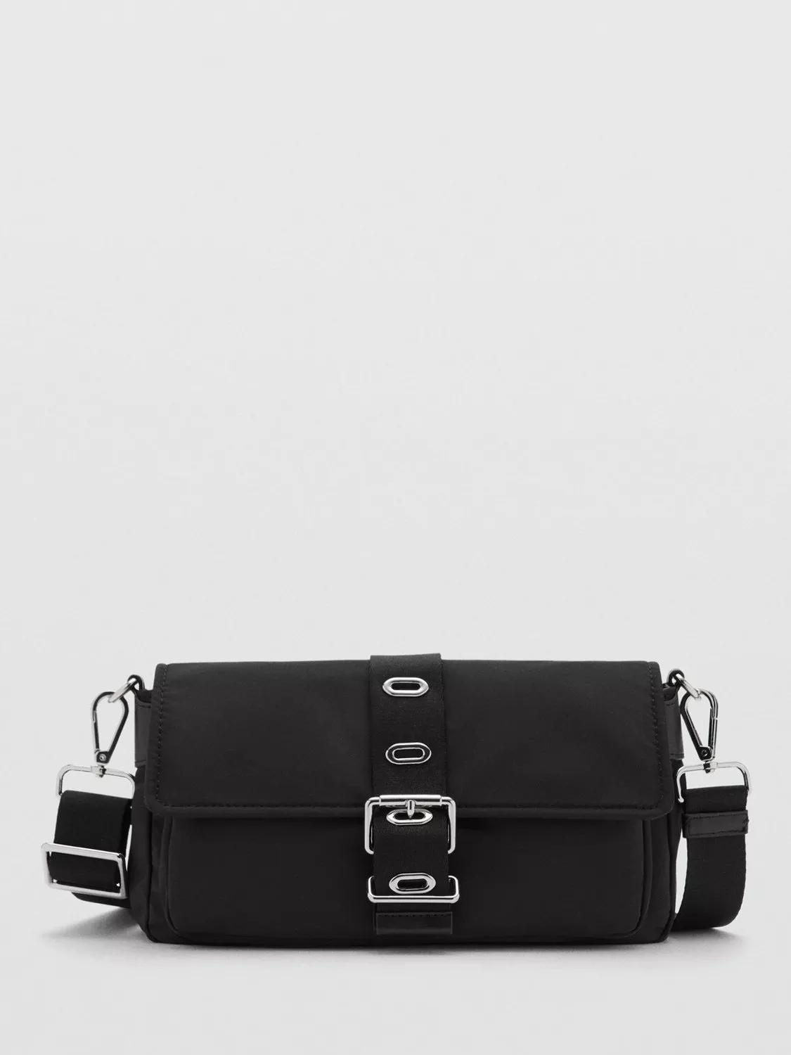MANGO Trini Shoulder Bag in Black | endource