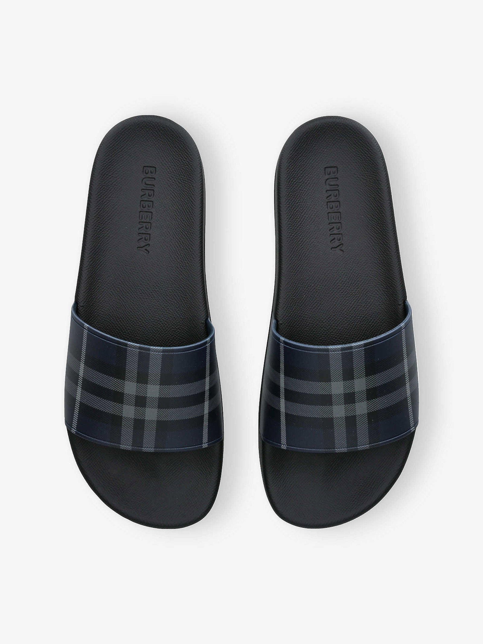 BURBERRY Check Slides | endource