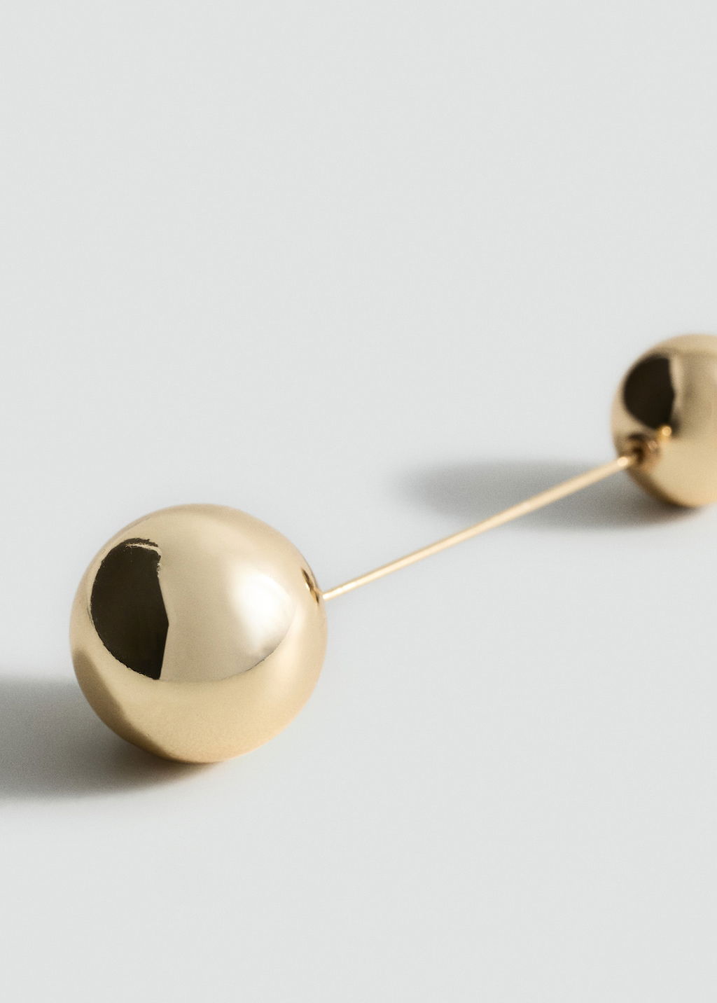 MANGO Metallic Spheres Brooch | endource
