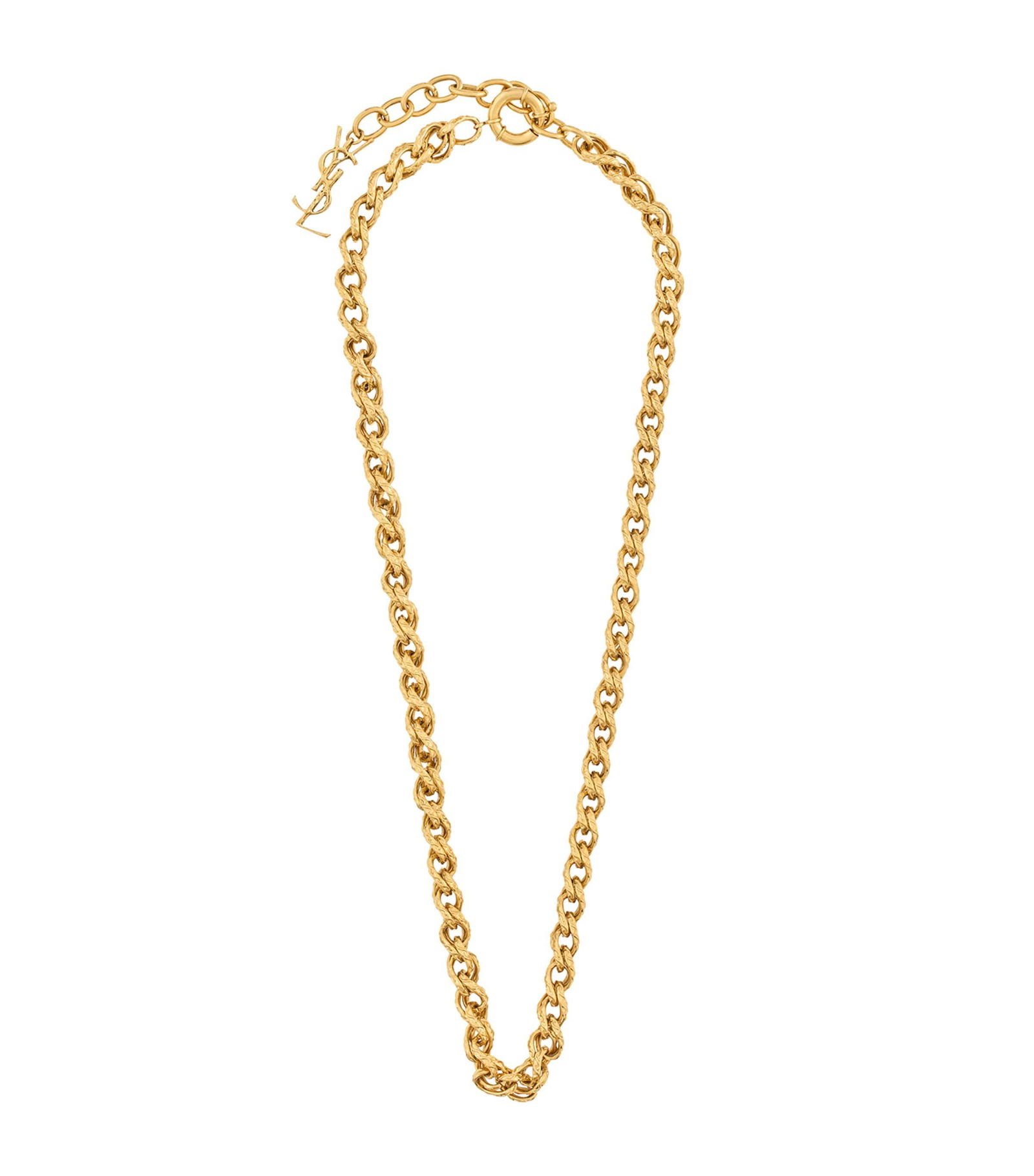 SAINT LAURENT Sautoir Chain Necklace | endource