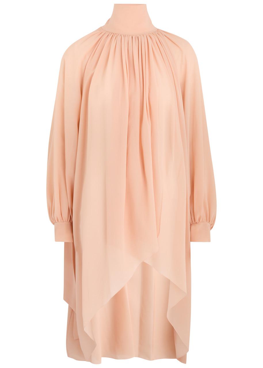 CHLOÉ Silk-Georgette Tunic Top | Endource