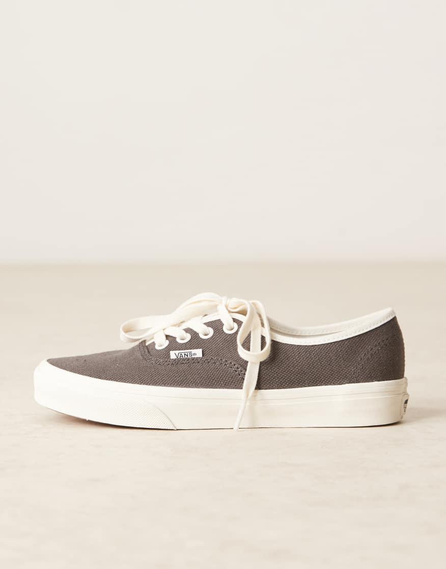 VANS Authentic Linen Trainers in BROWN | endource