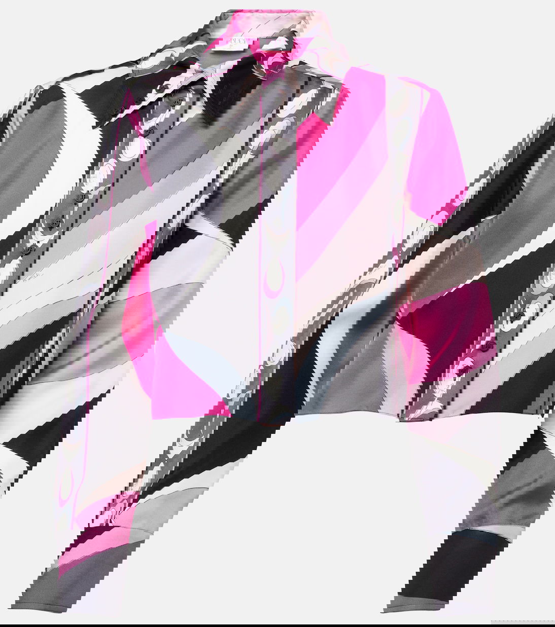 Pucci Pesci Silk Twill Shirt | endource