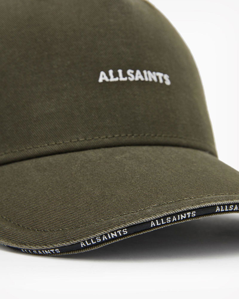 ALLSAINTS Felix Baseball Cap in Khaki Brown | endource