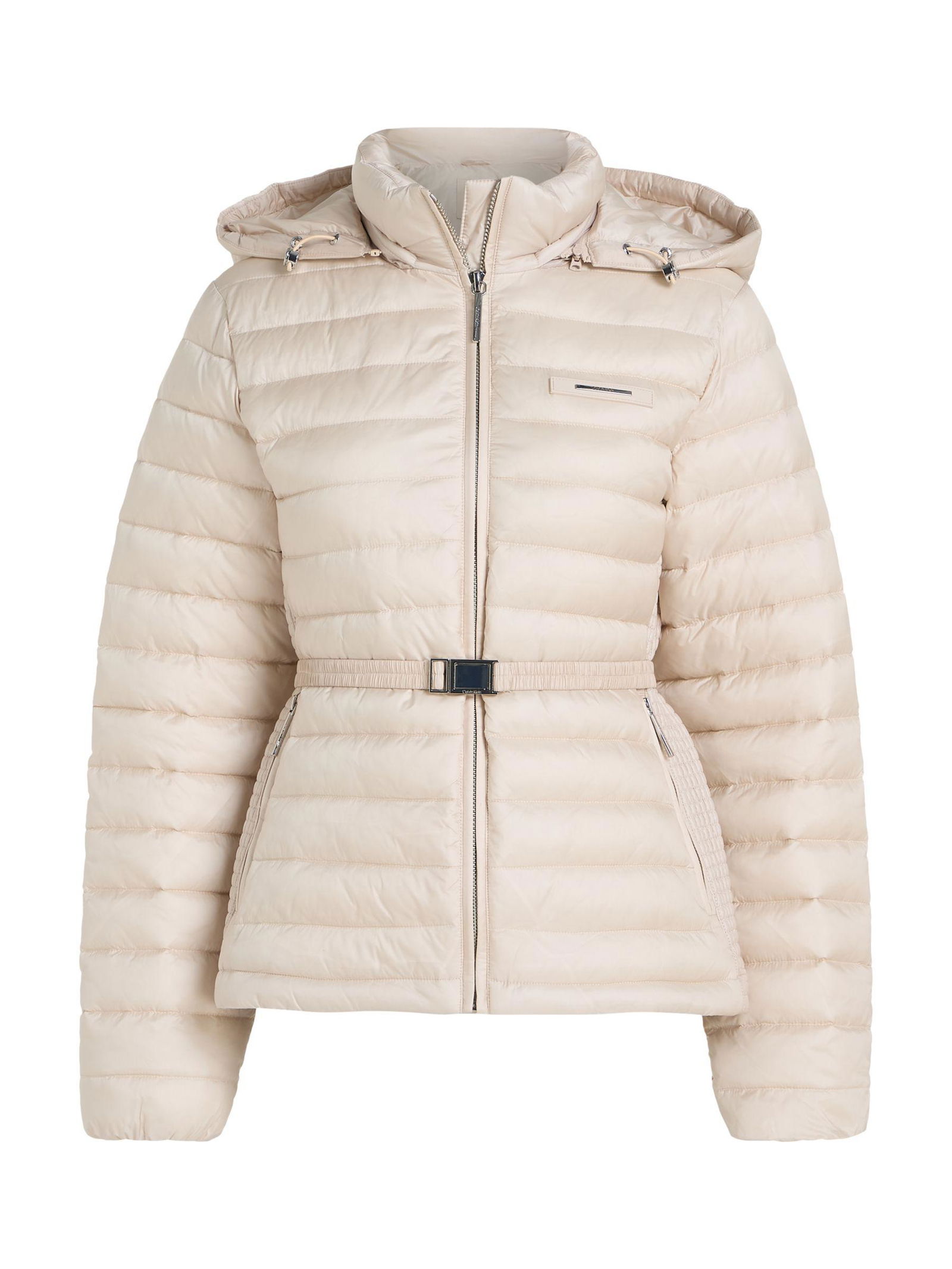 CALVIN KLEIN Padded Smock Jacket in Gray Morn | Endource