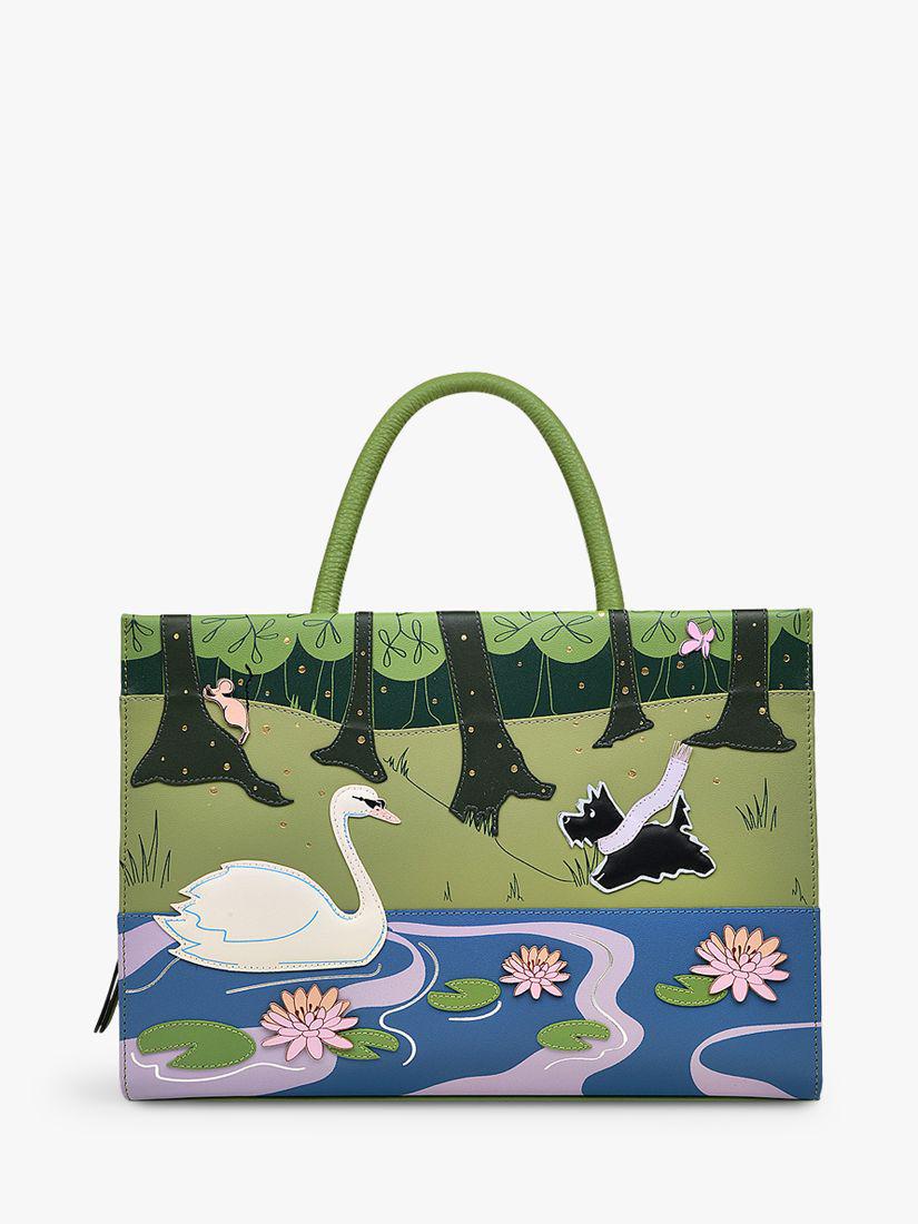 RADLEY Into The Woods Medium Ziptop Multiway Leather Picture Bag in ...