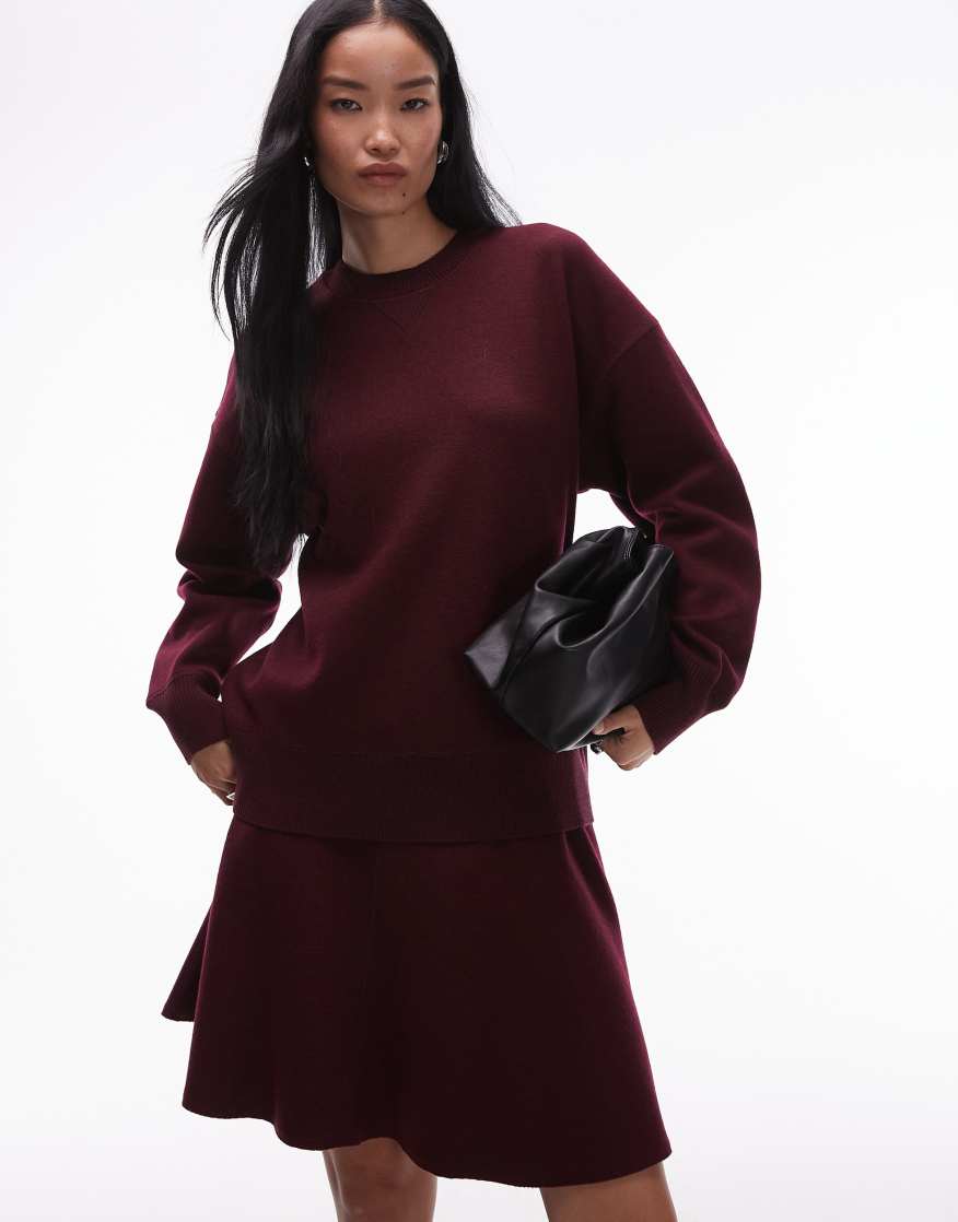 ARKET Co-Ord Double-Faced Wool Rich Sweatshirt | endource