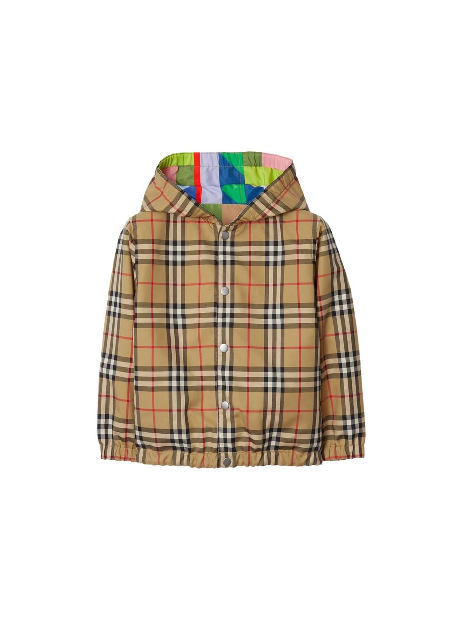 BURBERRY Check Reversible Jacket | endource