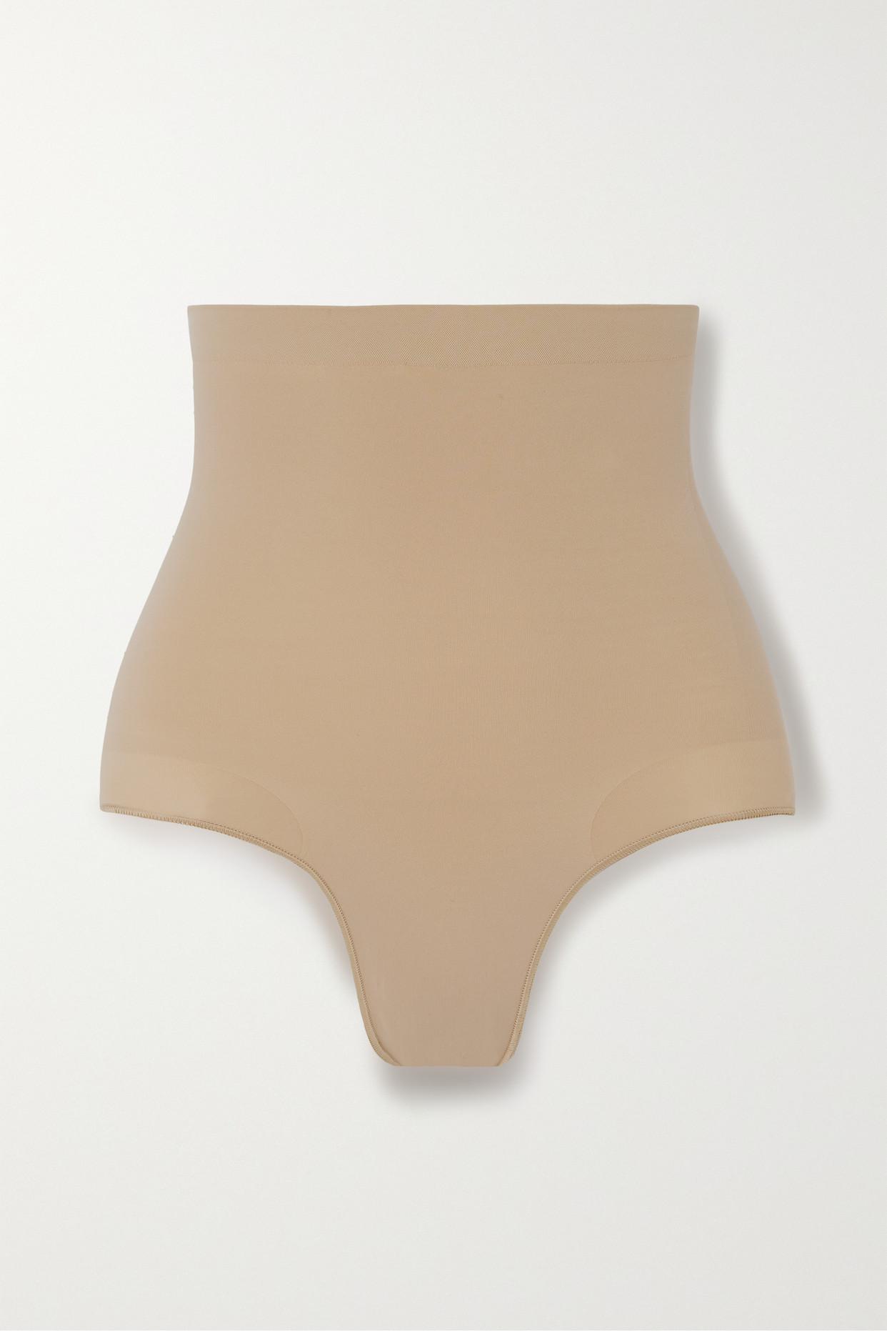SKIMS Seamless Sculpt Sculpting High Waist Briefs in Neutrals | endource
