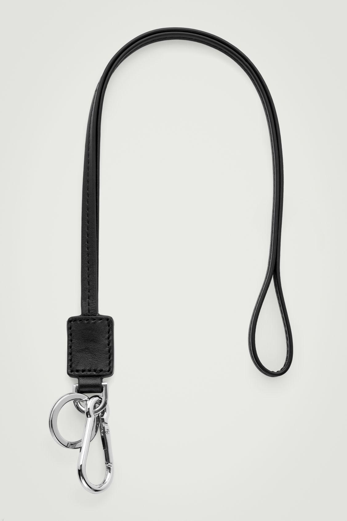 COS Leather Key-Fob Lanyard | endource
