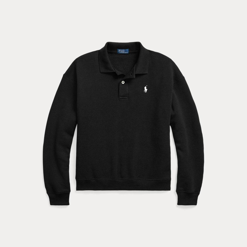 POLO RALPH LAUREN Polo-Collar Fleece Pullover | endource